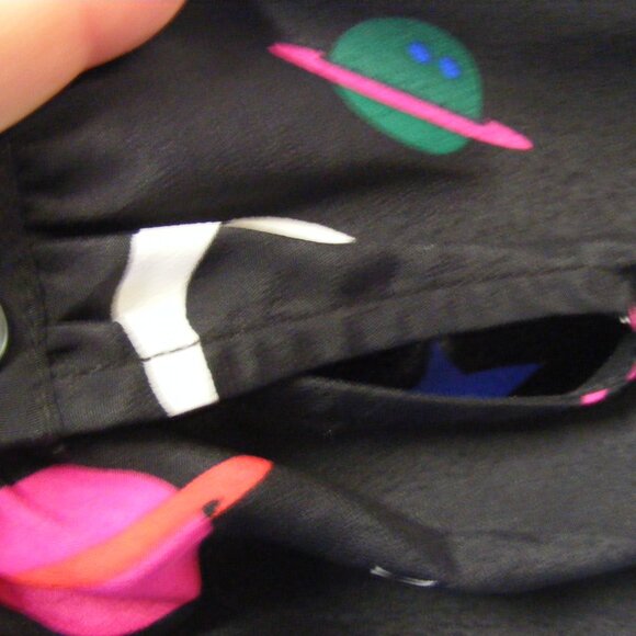 Modcloth | Dresses | Ladies Plus Size X Black Stars Planets Space ...